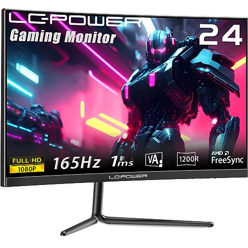 Monitor LC-Power Gaming Curvo 23.6" FHD 165Hz: RESEÑA Y OPINIONES